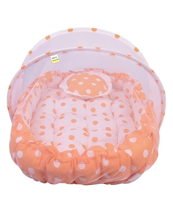 Baby mattress set with mosquito net store