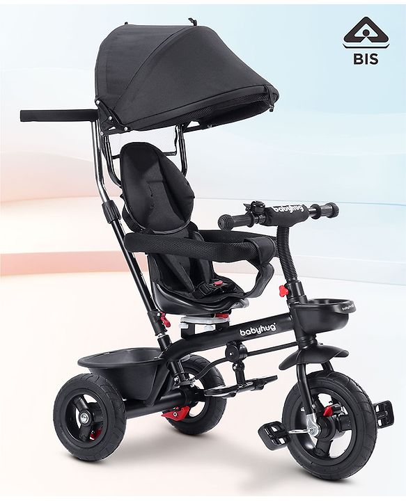 Babyhug Hermes Glider Plug & Play Trike with 360° Rotatable Seat ...