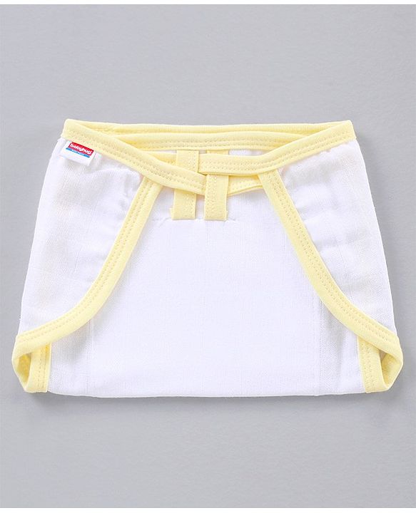 Babyhug Muslin Cloth Nappy Set of 12 Small - Multicolor