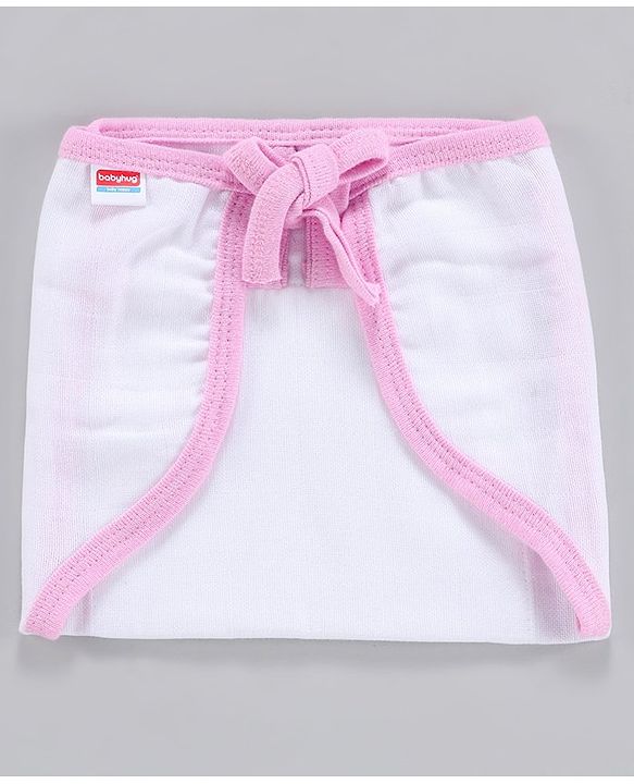 Babyhug Muslin Cloth Nappy Set of 12 Small - Multicolor