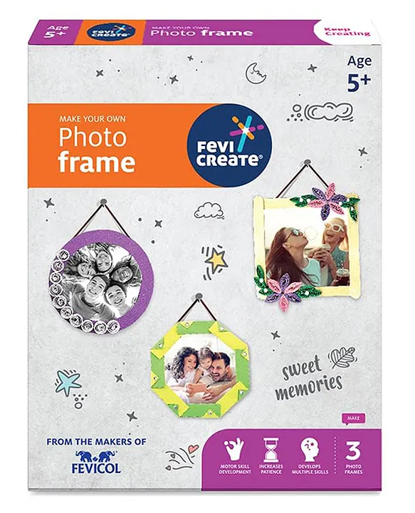 Kits To Make Picture Frame Buy DIY Pidilite Photo Frame Craft Kit