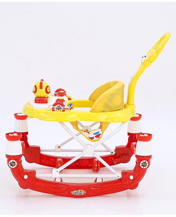 Babyhug Little Panda Walker Cum Rocker With Parental Push Handle ...