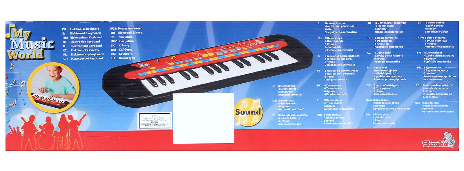 Simba - My Music World Piano Black Online India, Buy Musical ...