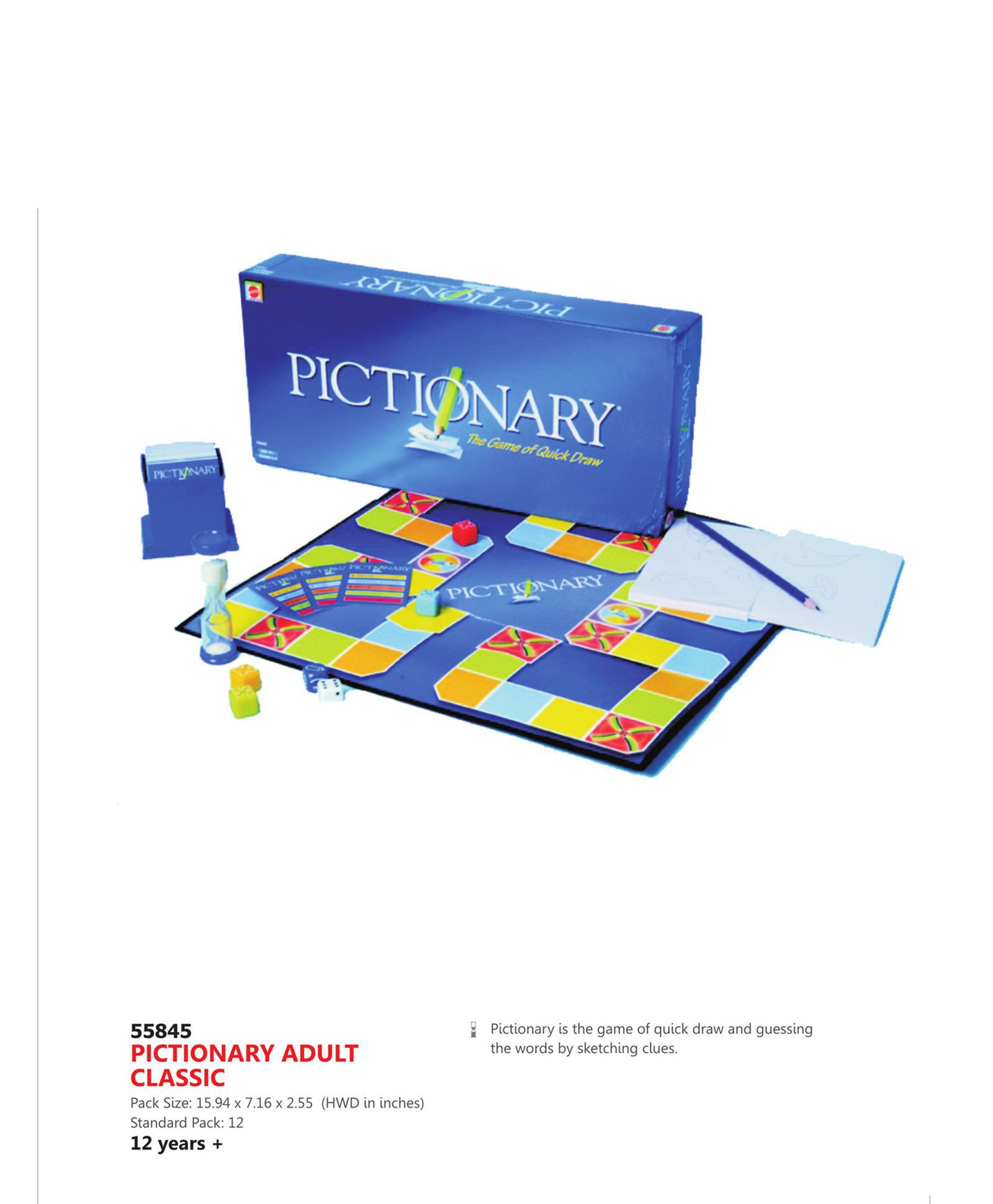 Mattel Pictionary The game of Quick Draw Online India, Buy Board Games ...