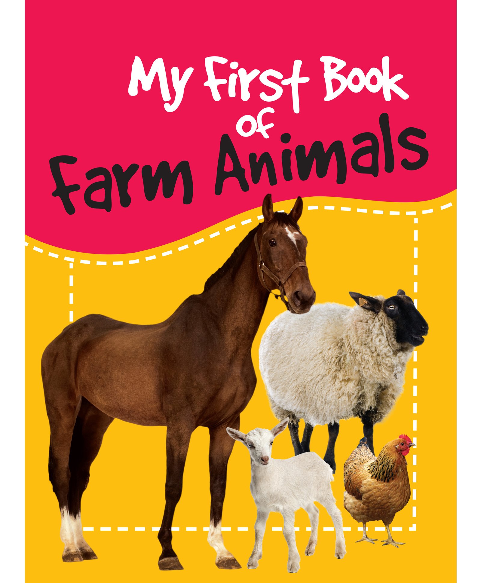 Buy Combo pack of 2: My First Book of Farm Animals Picture Book ...