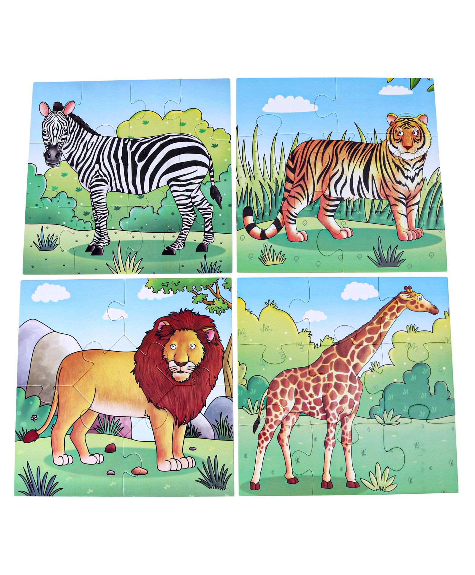 Buy Combo pack of 2: Creative Jigsaw Graded Puzzles In the Jungle Set ...