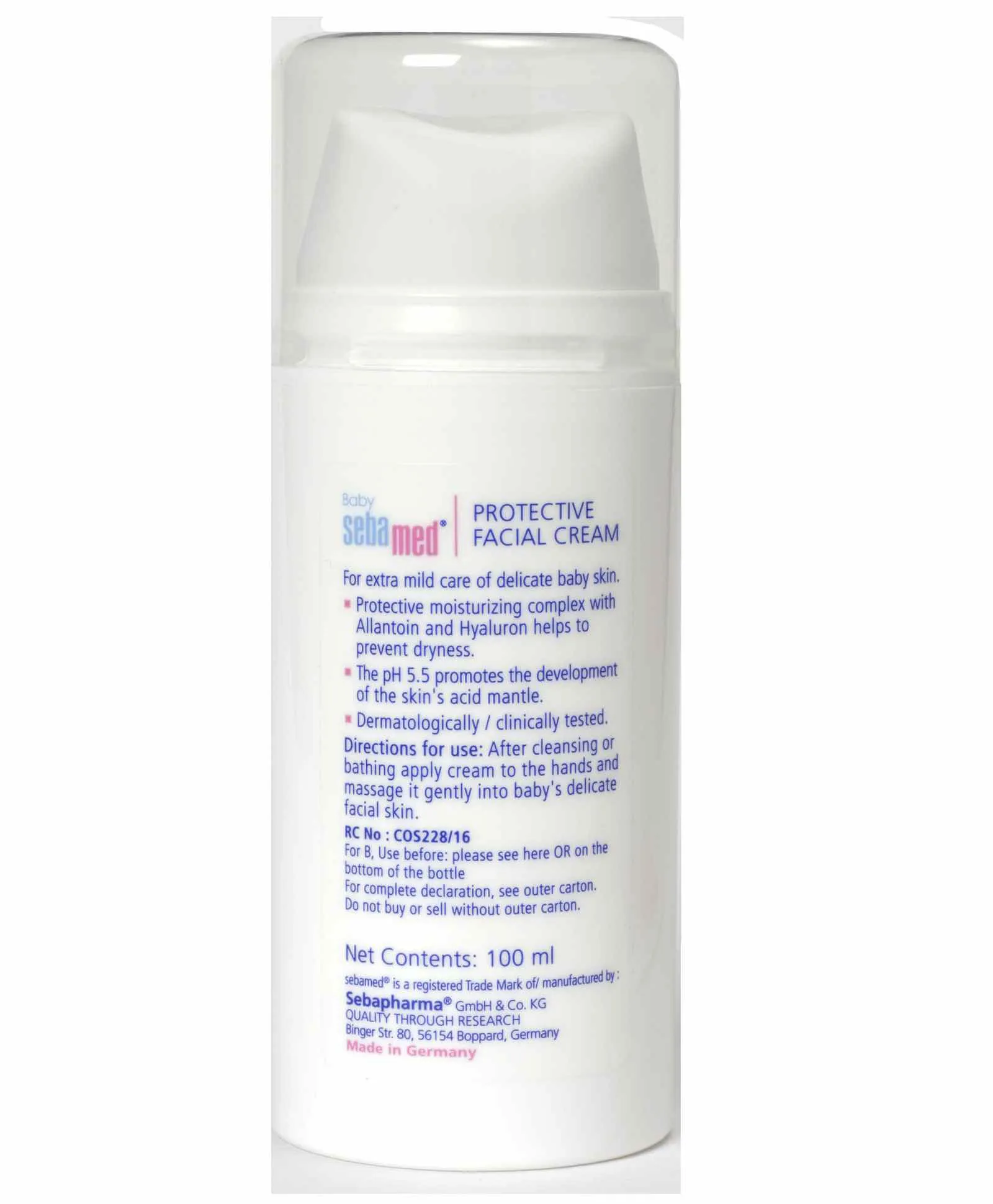 Buy Sebamed Protective Facial Cream - 100 ml ( Pack of 2 ) Online at ...