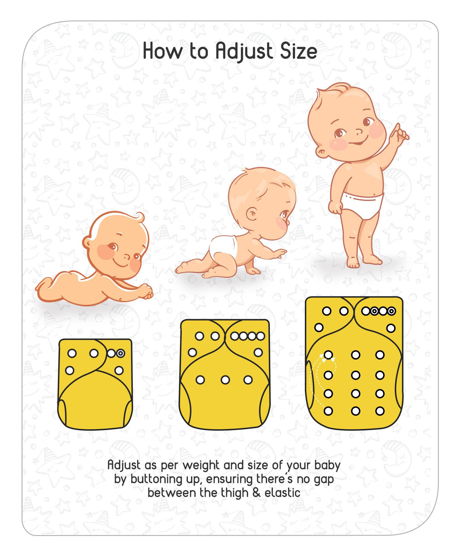 Buy Babyhug Washable & Reusable Cloth Diaper with Inserts - Pack of 2 ...