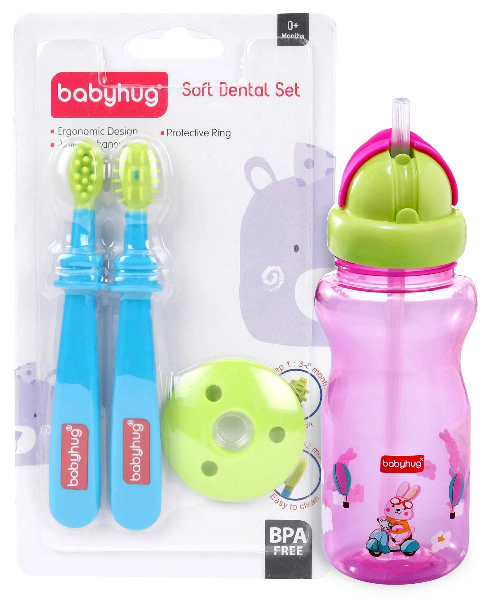Buy Babyhug Sippers & Oral CareCombo Online at FirstCry.com