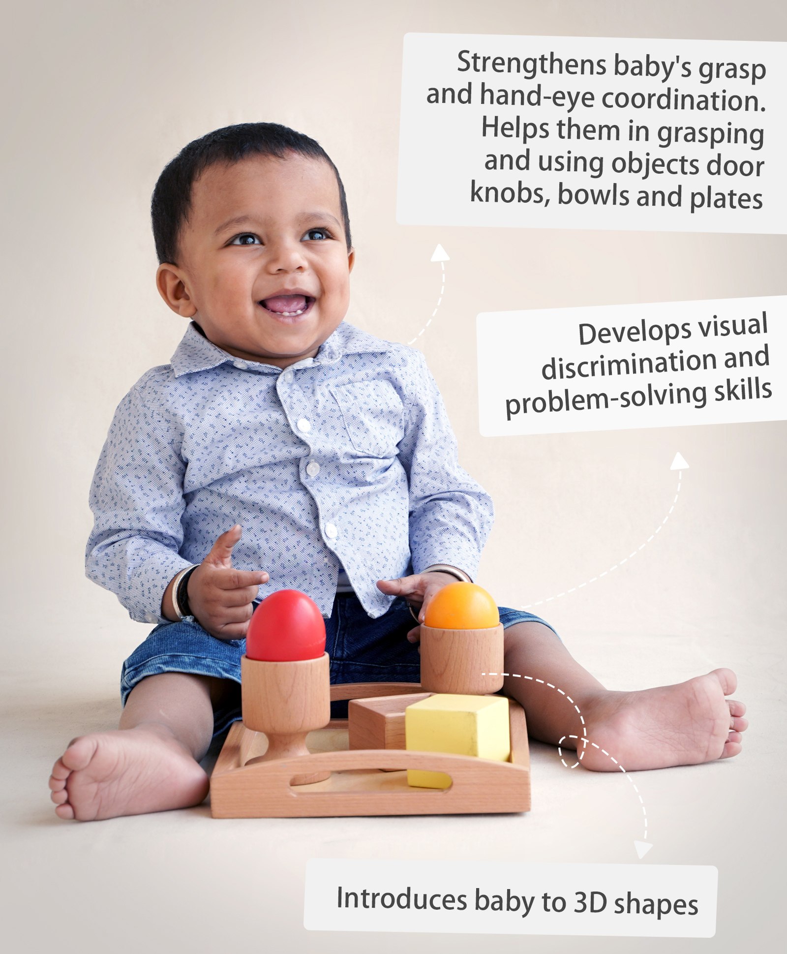 Buy Intellibaby Level 6 (4 Brain Development Toys) 12 months Plus ...