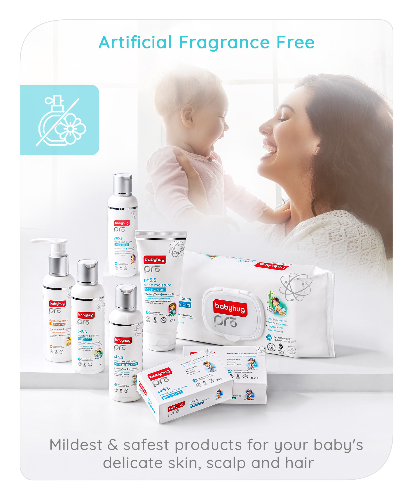 Buy Babyhug Pro pH 5.5 Deep Moisture Lotion - 400ml- Pack of 2 Online ...