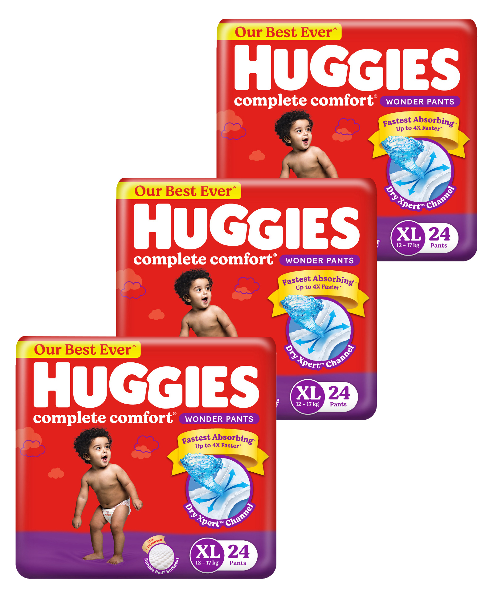 Buy Huggies Complete Comfort Wonder Pants Extra Large (XL) Size Baby ...