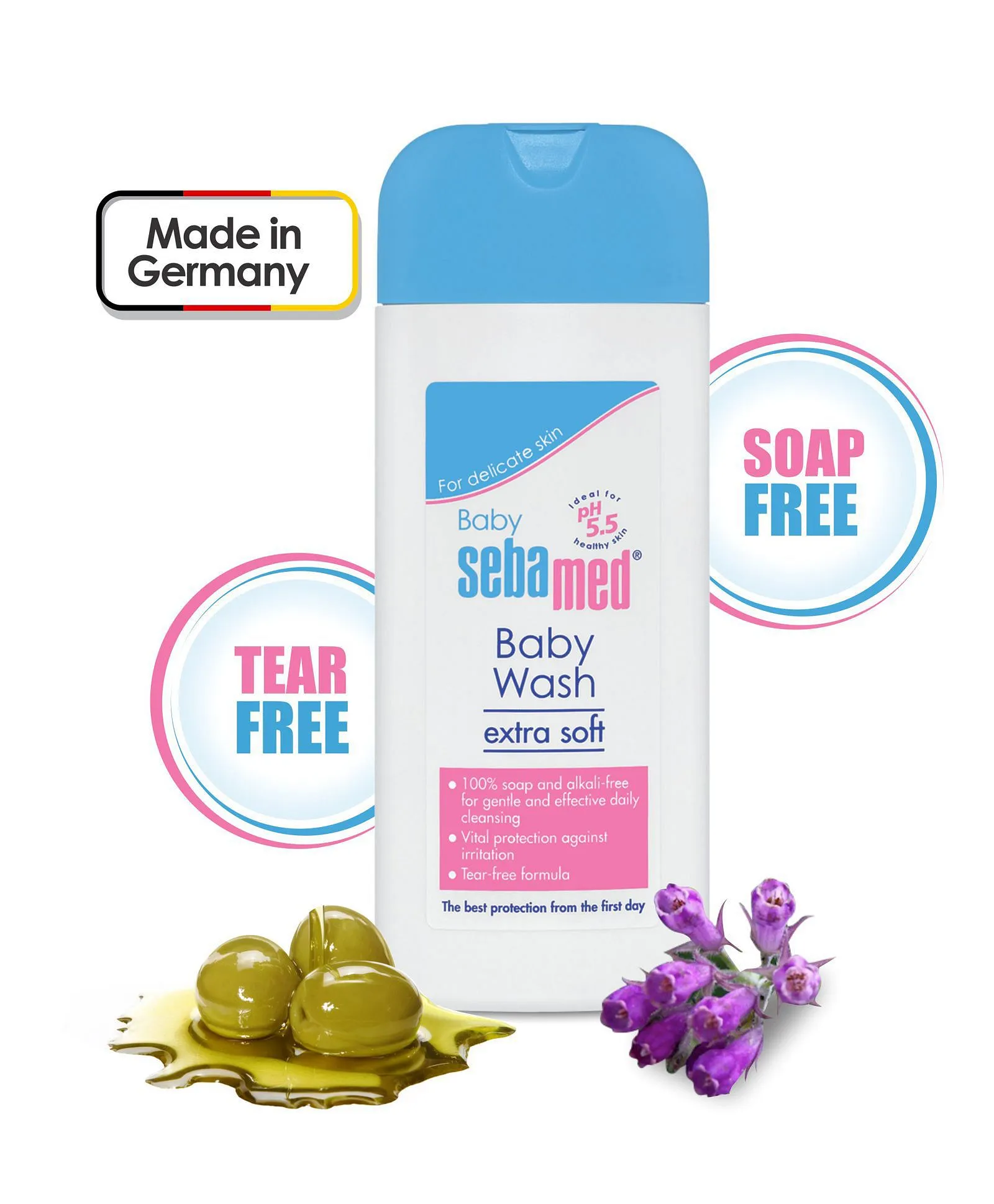 Buy Sebamed Baby Gentle Wash - 200 ml (pack of 2) Online at FirstCry.com