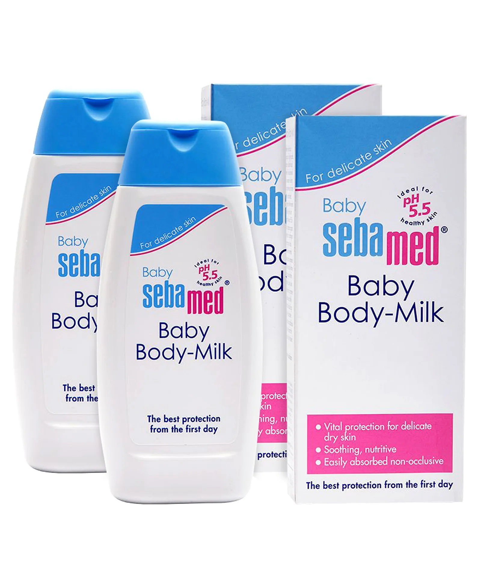 Buy Sebamed Baby Body Milk - 100 ml (pack of 2) Online at FirstCry.com