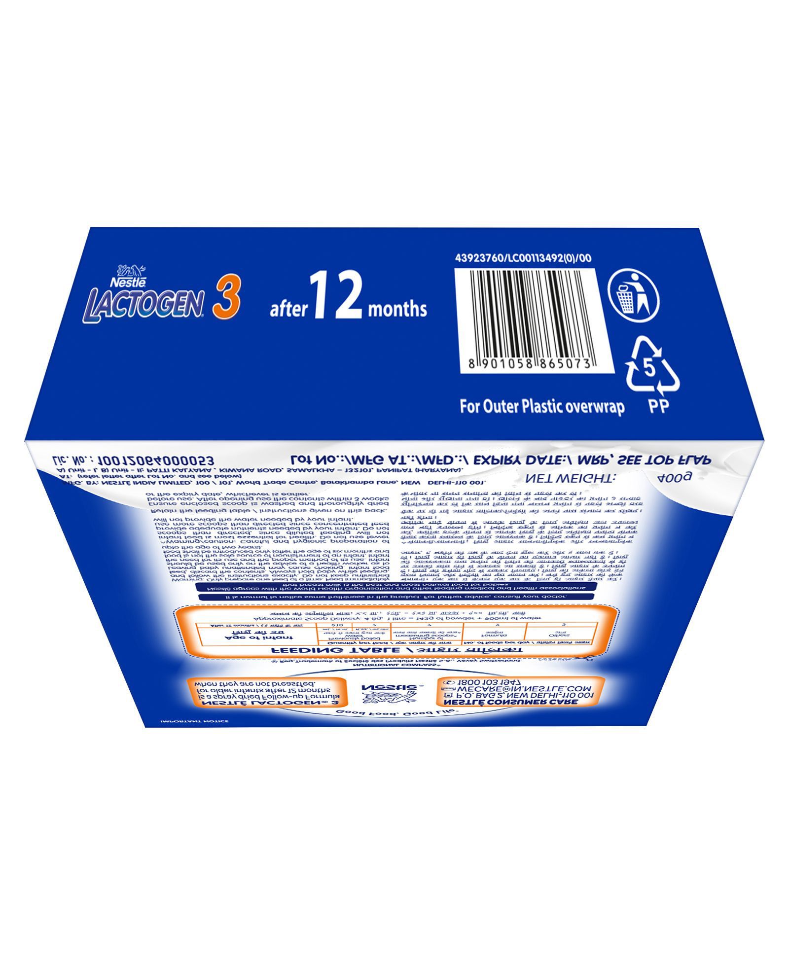 Buy Nestle Lactogen 3 Follow-Up Formula Powder After 12 Months Stage 3 ...